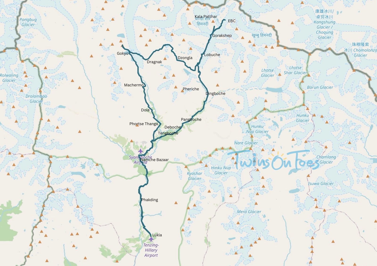 EBC: All Possible Routes Explained In Detail (With Map)