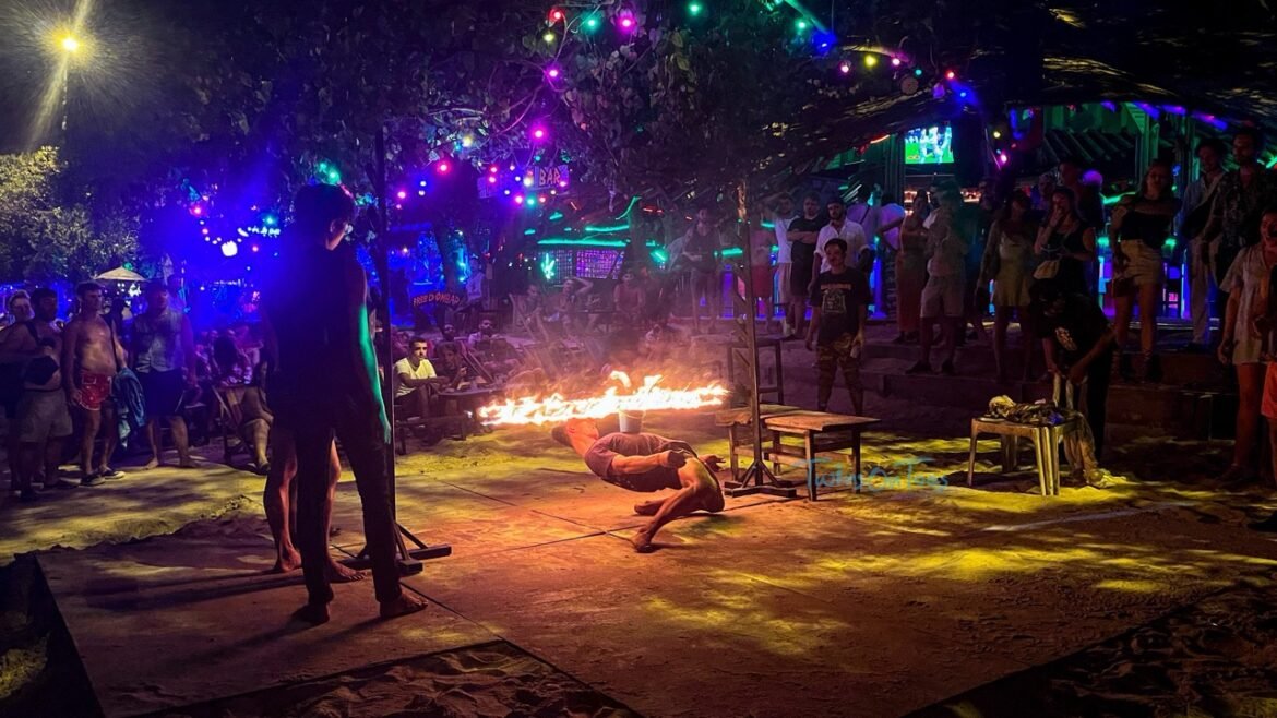 Fire Show At Phi Phi Island: A Photo Blog