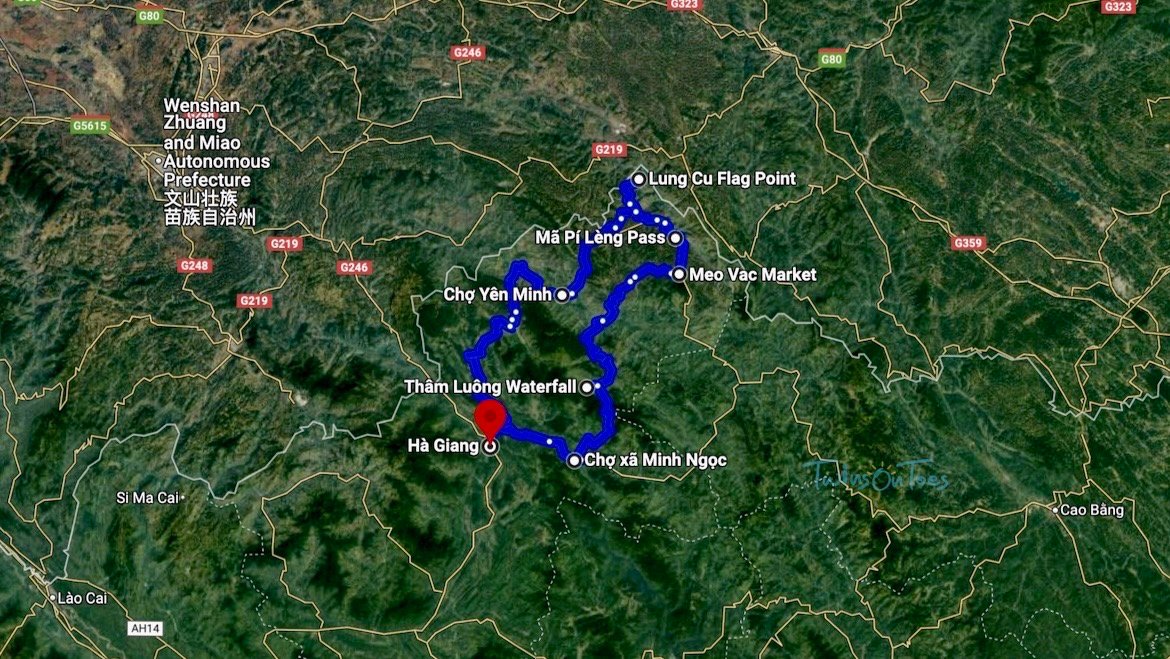 Ha Giang Loop Itinerary With Map (2D, 3D, 4D, 6D, 7D)